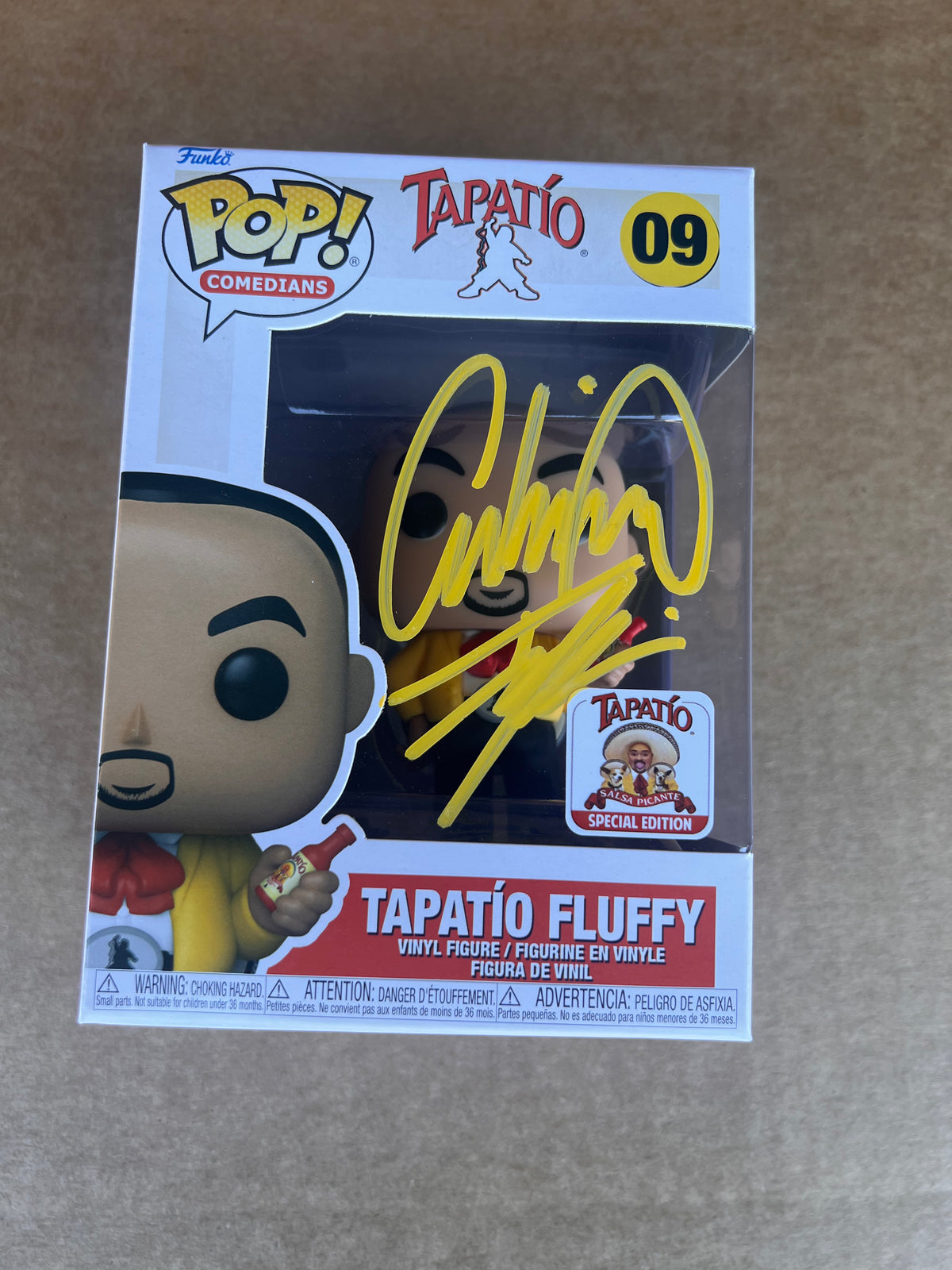 ***Signed*** Tapatio "Fluffy" #09 Tapatio Special Edition Funko Pop! C ...